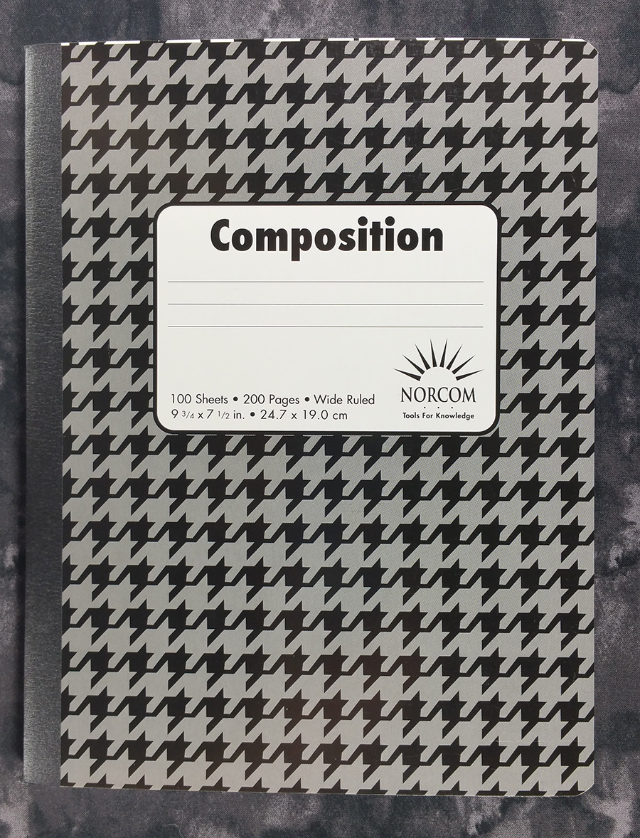 Norcom Composition Book from Colombia