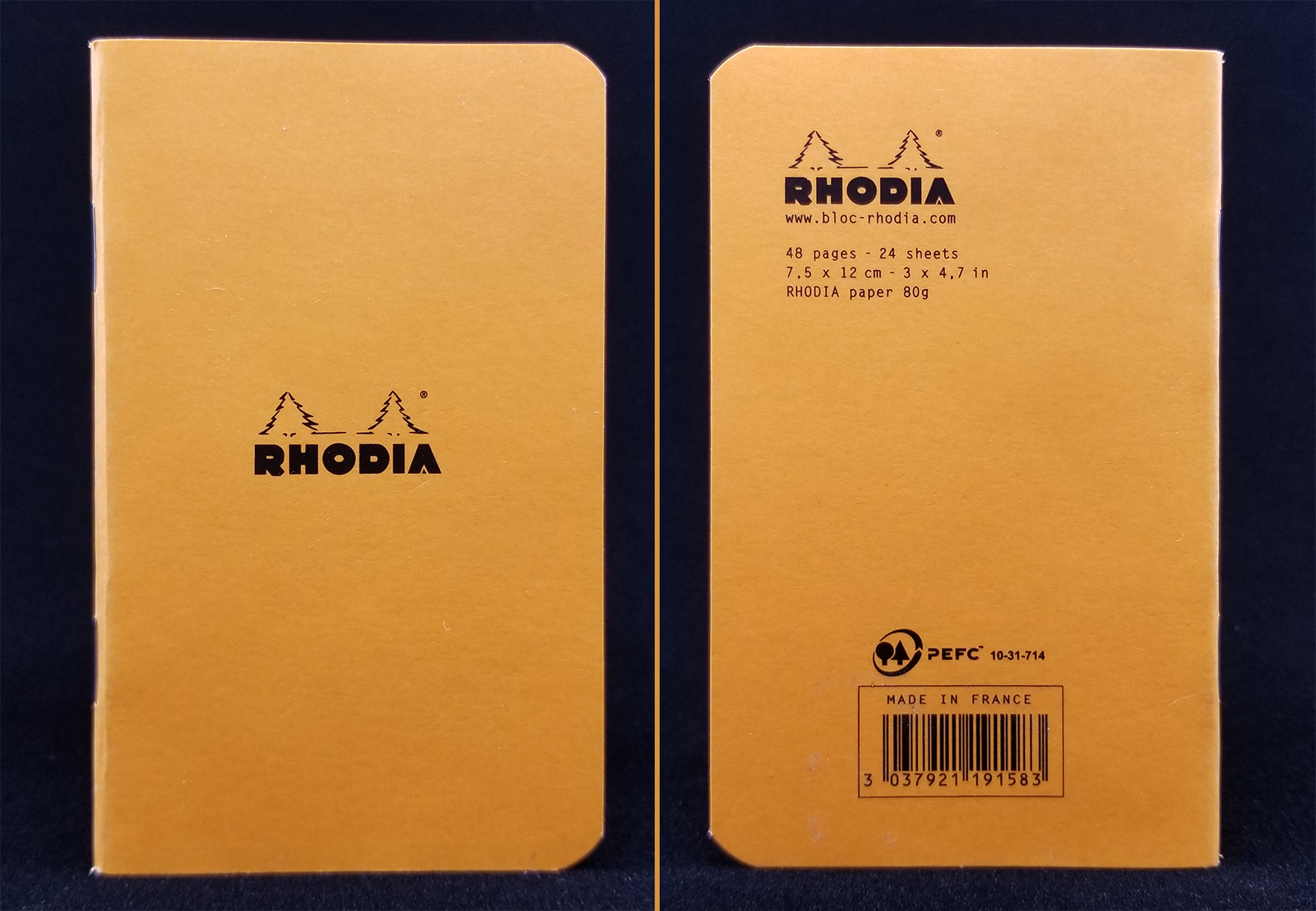 Notebook Front And Back